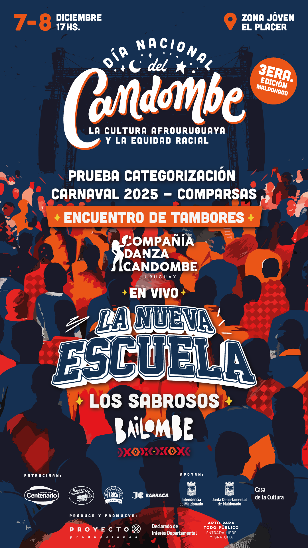 3a. Edición Día Nacional del Candombe | Intendencia Maldonado