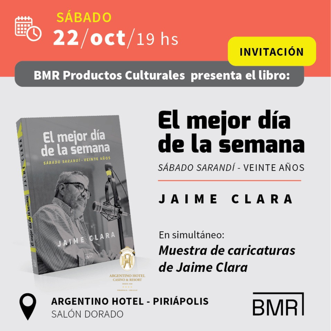 Presentación del nuevo libro de Jaime Clara | Intendencia Maldonado