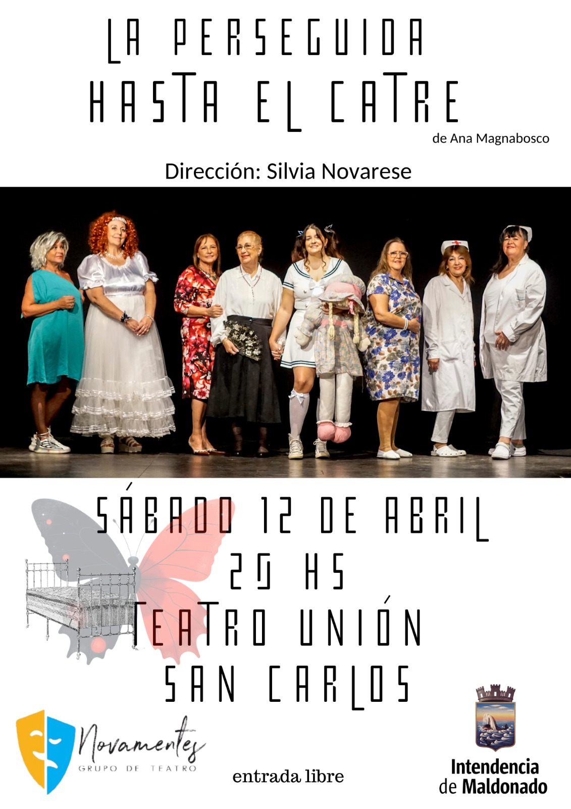 Obra de teatro "La perseguida hasta el catre" | Intendencia Maldonado